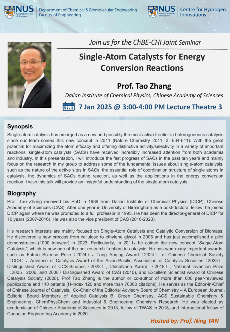 Centre for Hydrogen Innovations – Symposiums, Workshops and Seminars